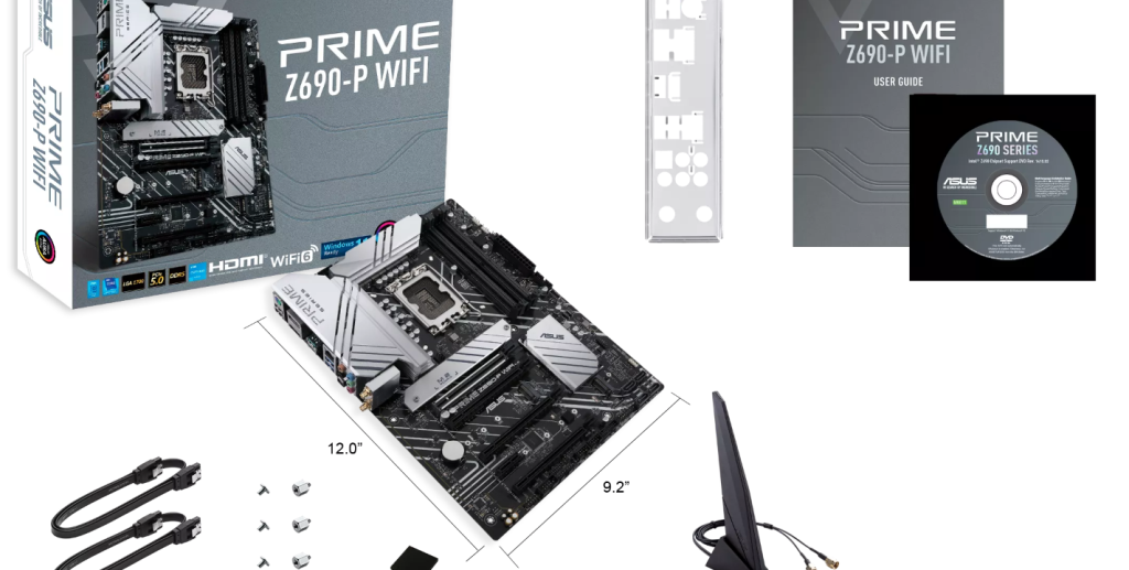 ASUS PRIME Z690-P WIFI GAMING MOTHERBOARD - Forttune Channels