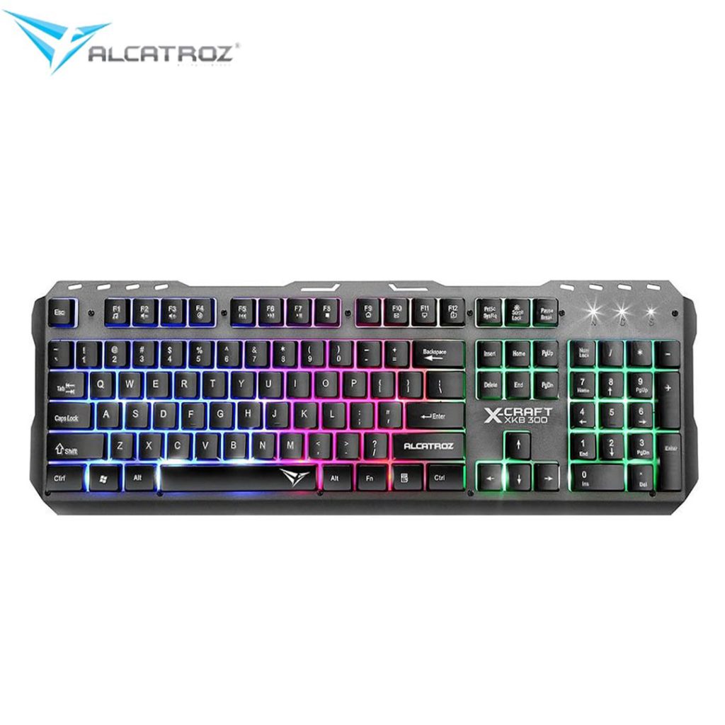 Alcatroz X-craft XKB-300 Gaming Keyboard - Forttune Channels